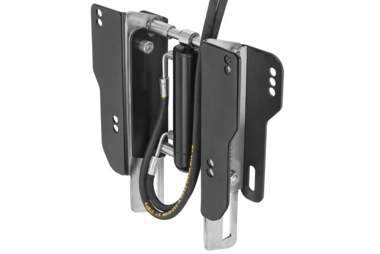 Hydraulic outboard motor lift STRONGER. With control system!!!